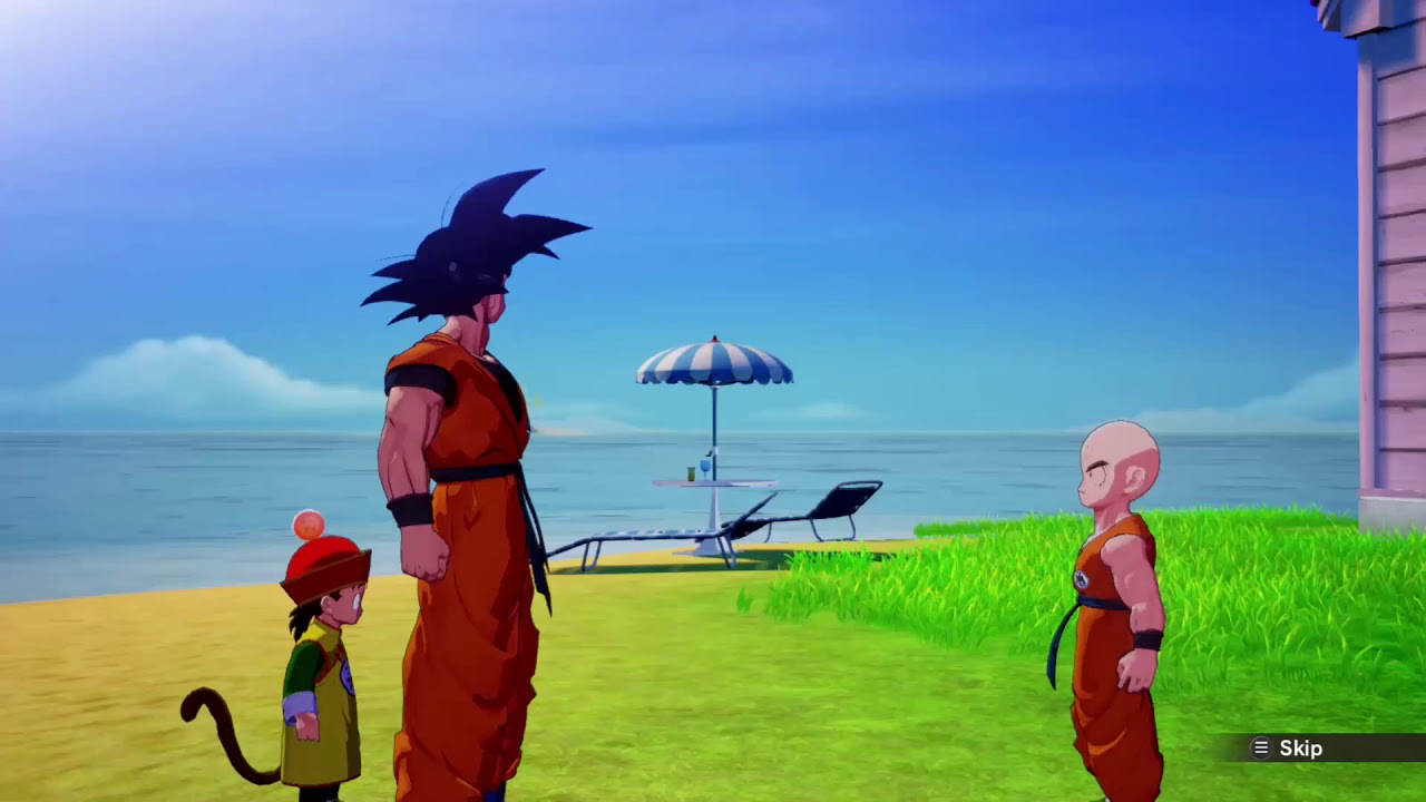 DBZ Kakarot Raditz Attacks - YouTube