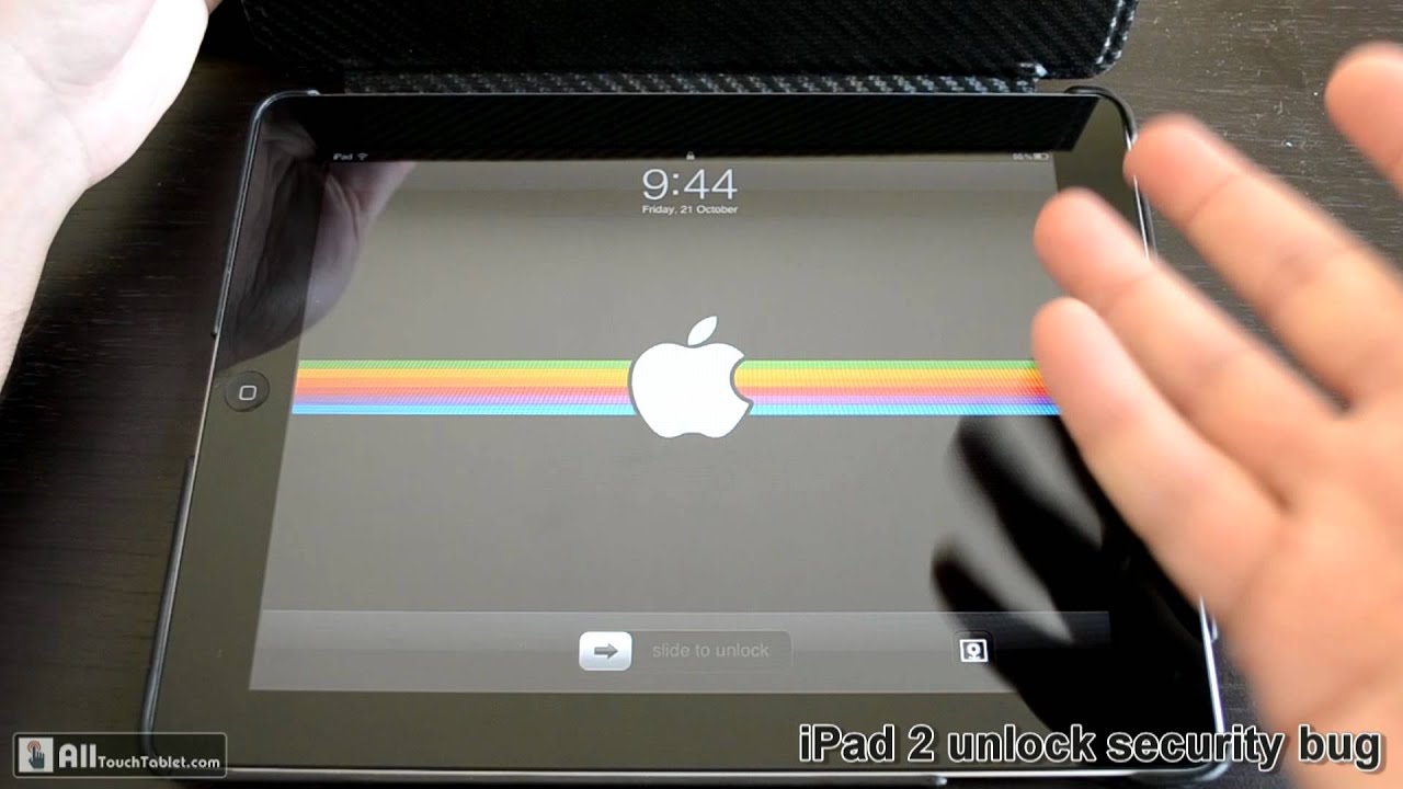 iPad 2 security bug: unlock the tablet with a Smart Cover magnetic case ...