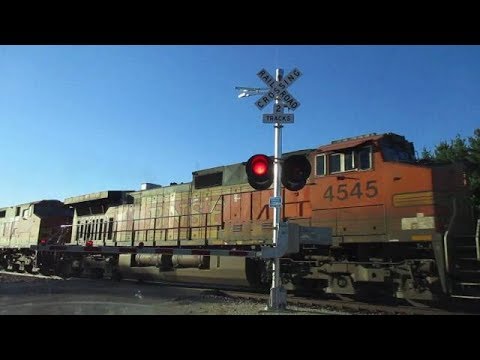 BNSF 4545 East ZSSECHC (7-17-2018) - YouTube