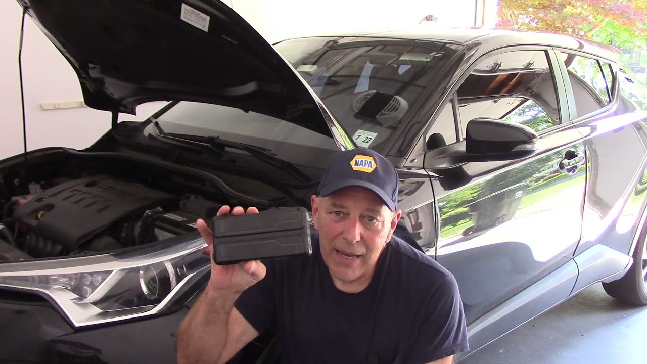 How To Jump Start Your Car Using A Booster Pack - YouTube