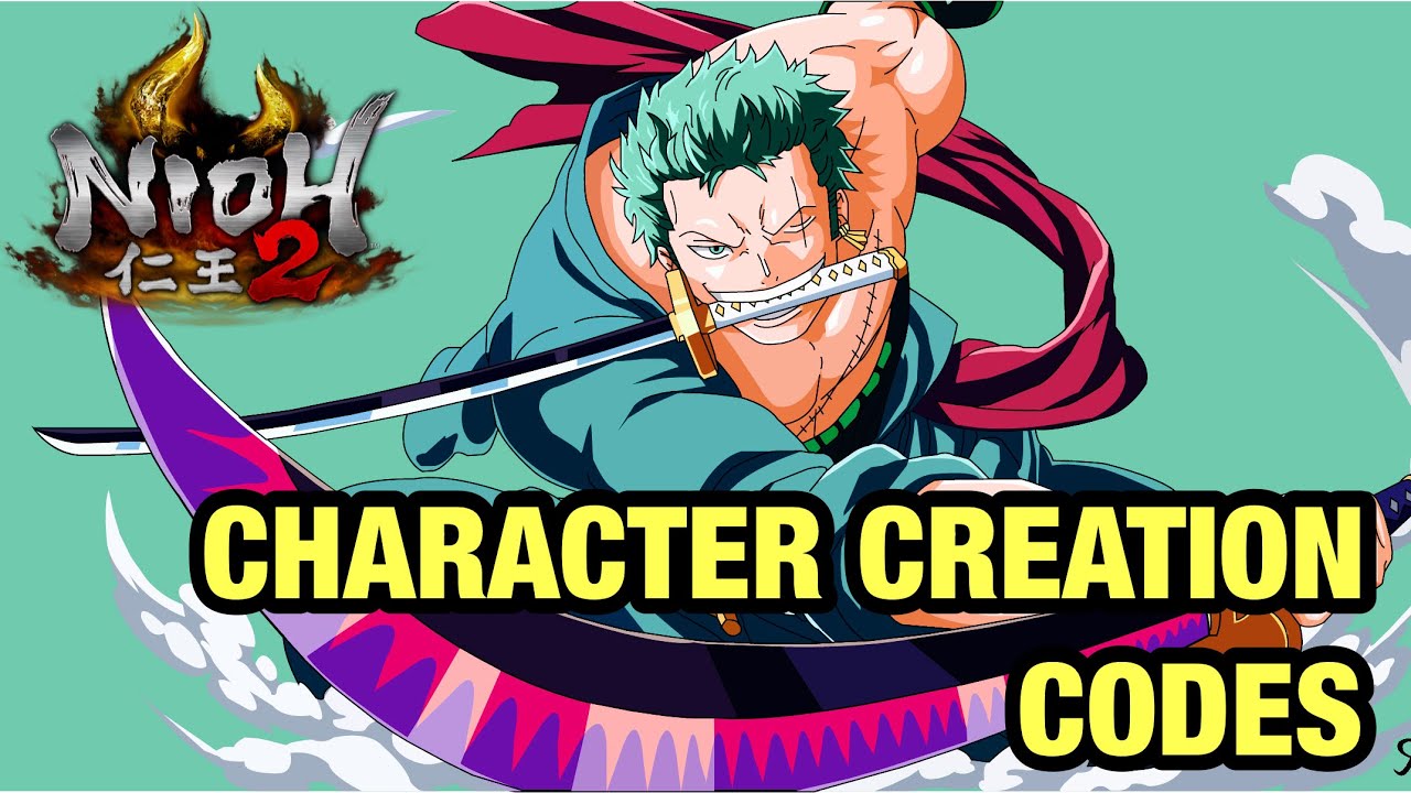 Nioh 2 [仁王2] Character Creation Codes for 2022 (PS4/PS5) - YouTube