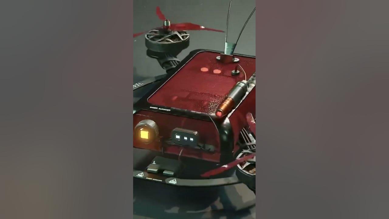 Blender Drone Its Alive B3d Electronics Hardware Education Drone Autopilot Render