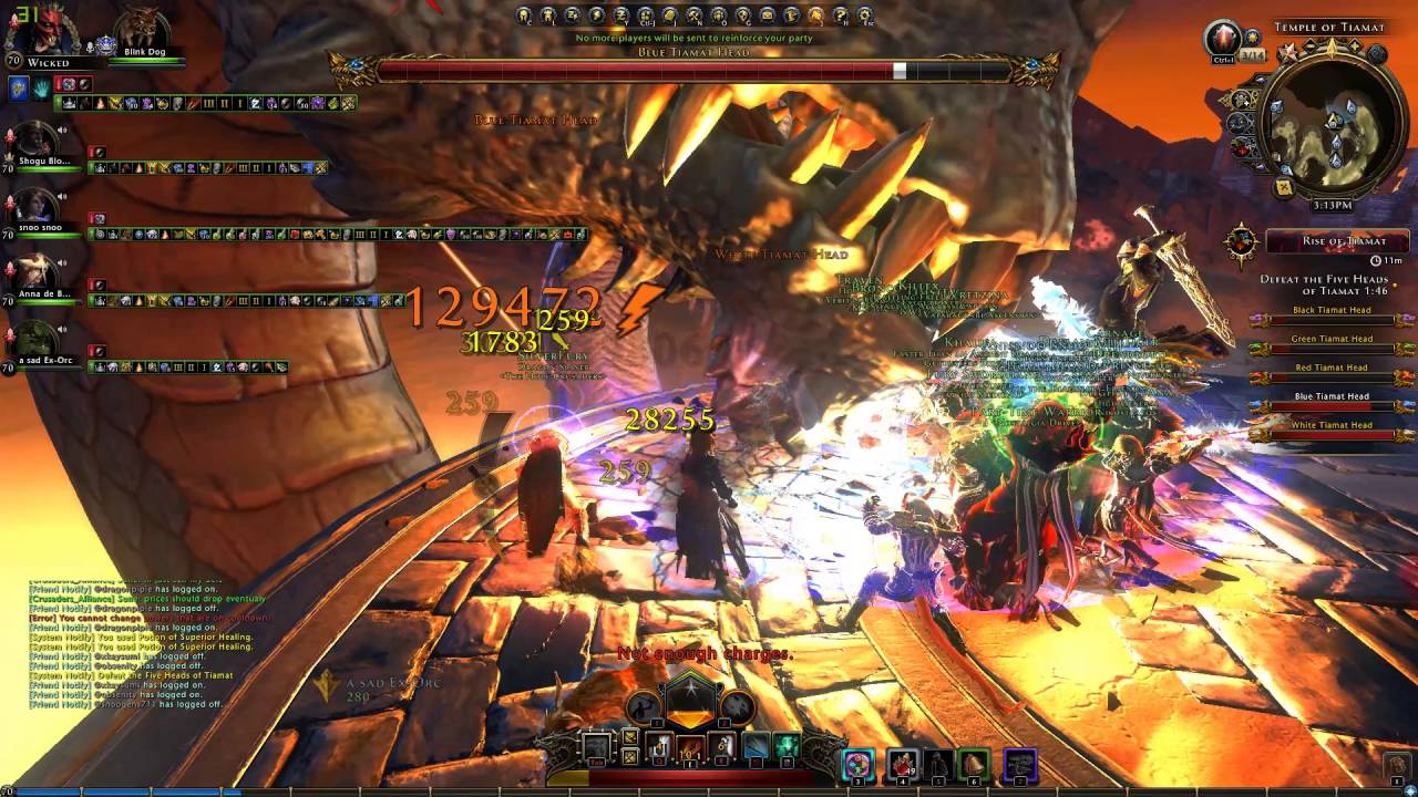 Neverwinter - Temple of Tiamat [ 25 Great Weapon Fighters ] - YouTube