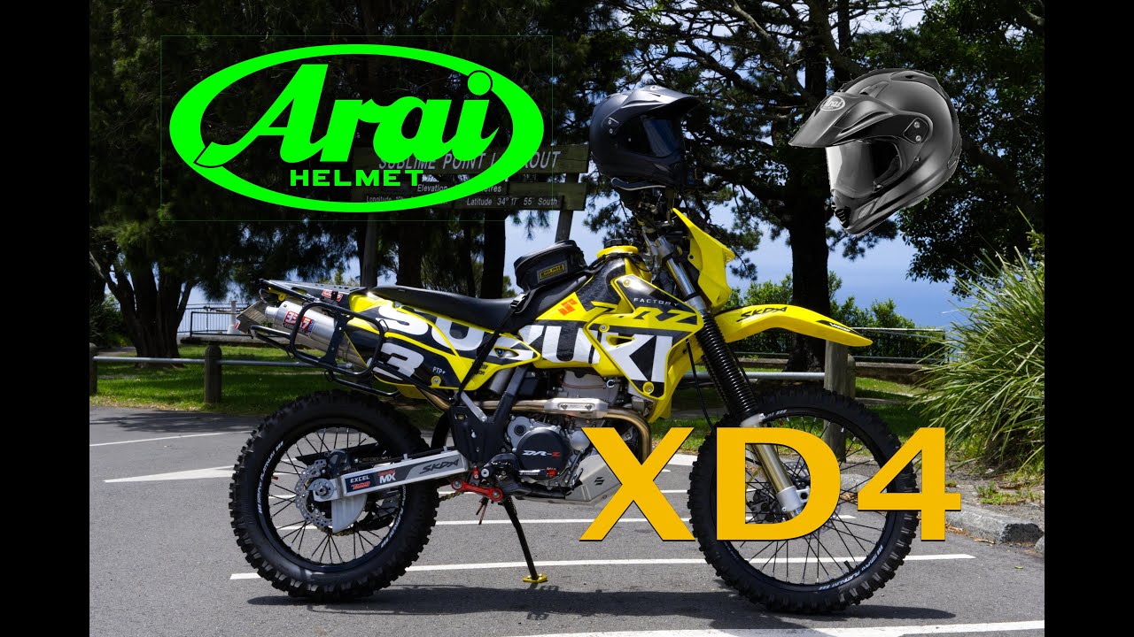 arai-xd4-helmet-in-frost-black-initial-impressions-review-youtube