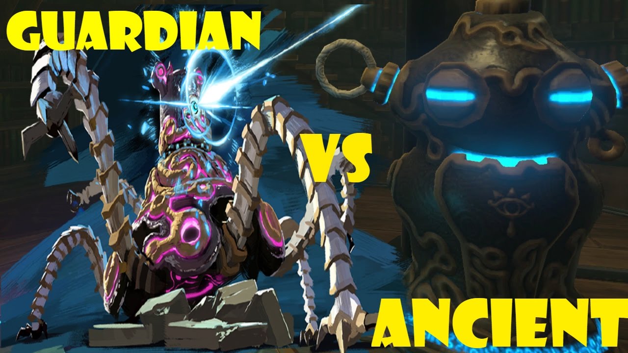 Zelda Breath of the Wild - Guardian++ or Ancient Weapons Pt.2 & 300 ...