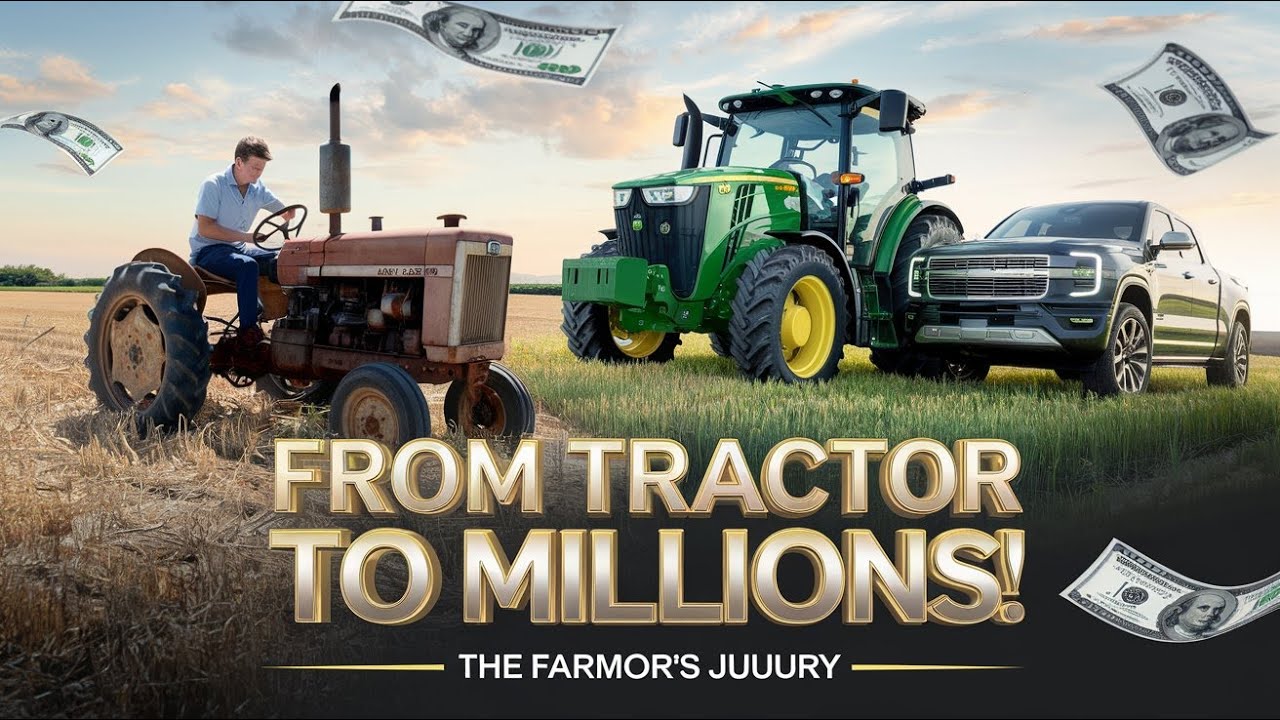 From Tractor to Millions The Farmer's Journey! - YouTube