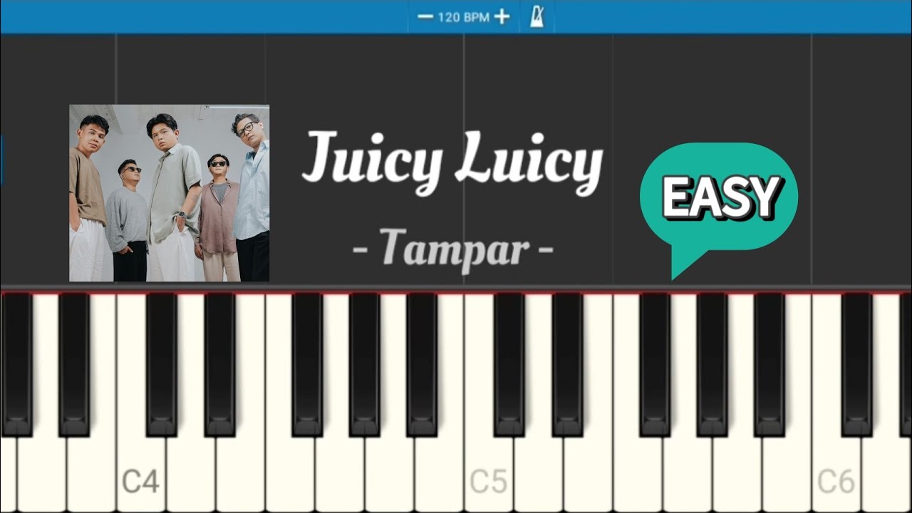 Juicy Luicy - Tampar (Piano Tutorial) - YouTube