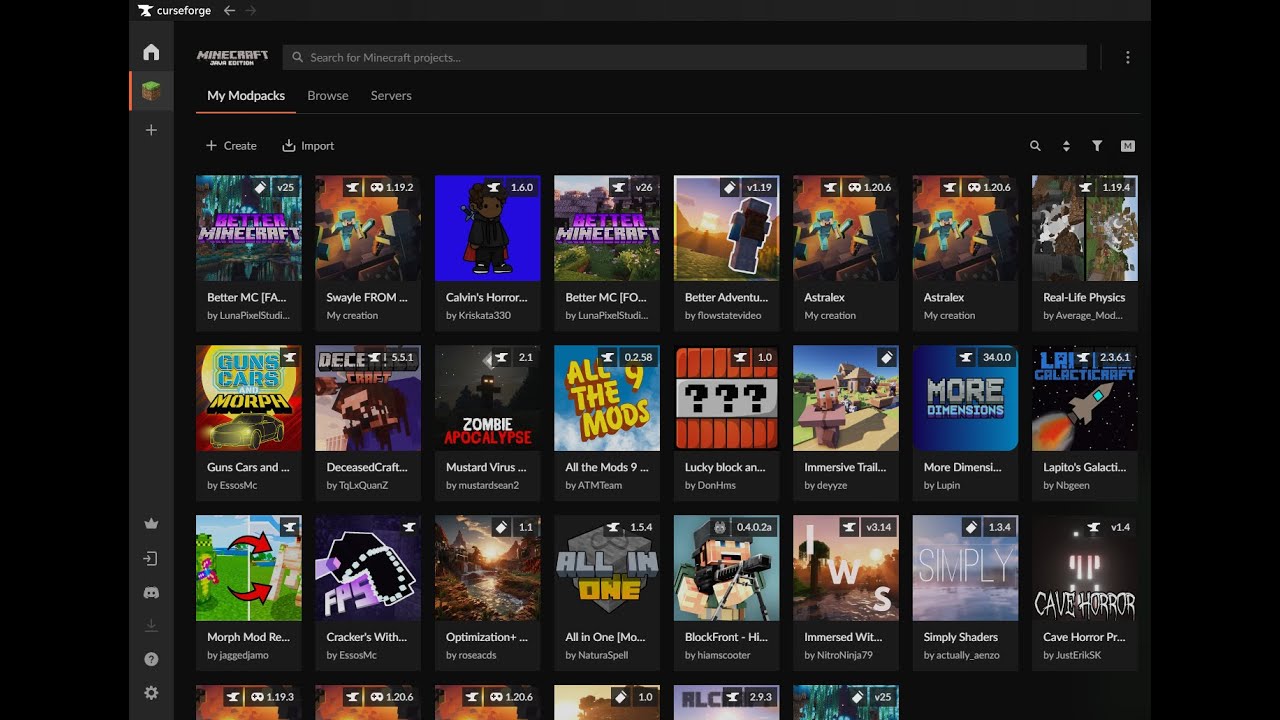 How To Download Curseforge Minecraft Mods 2024 Simple And Easy - YouTube