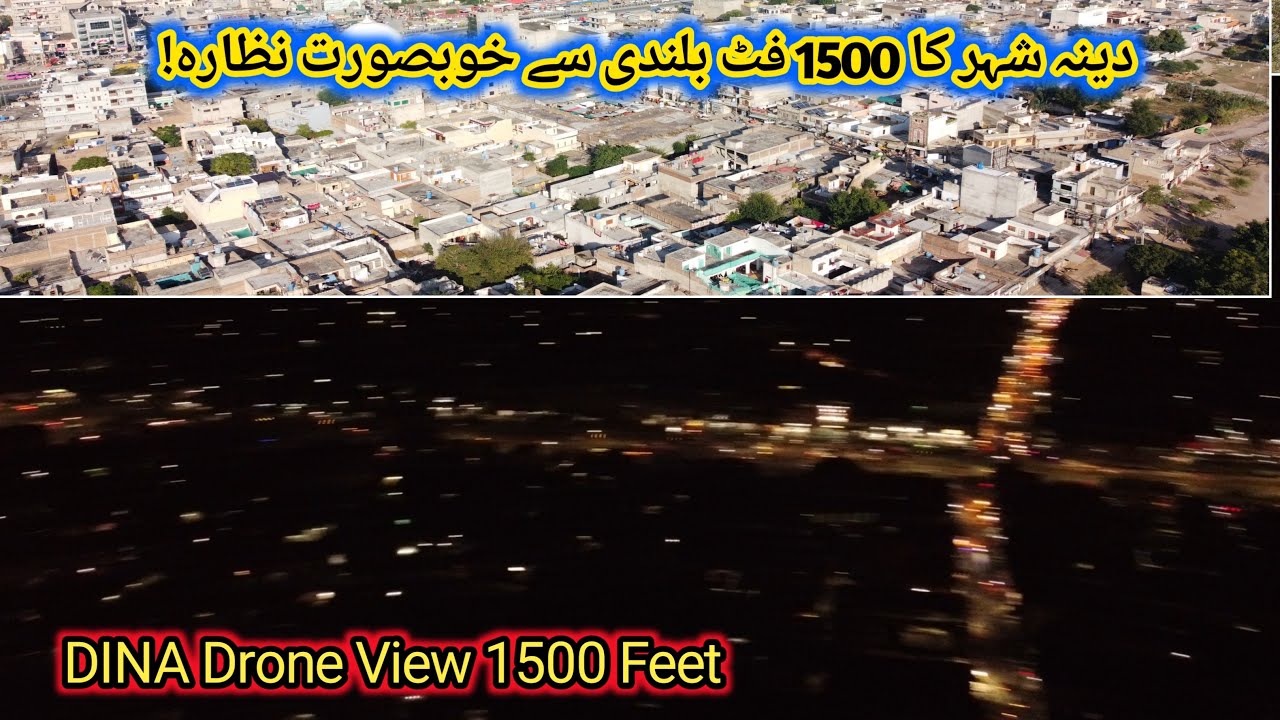 Dina City | Drone View Of Dina City | 1500 Feet Hight | - YouTube