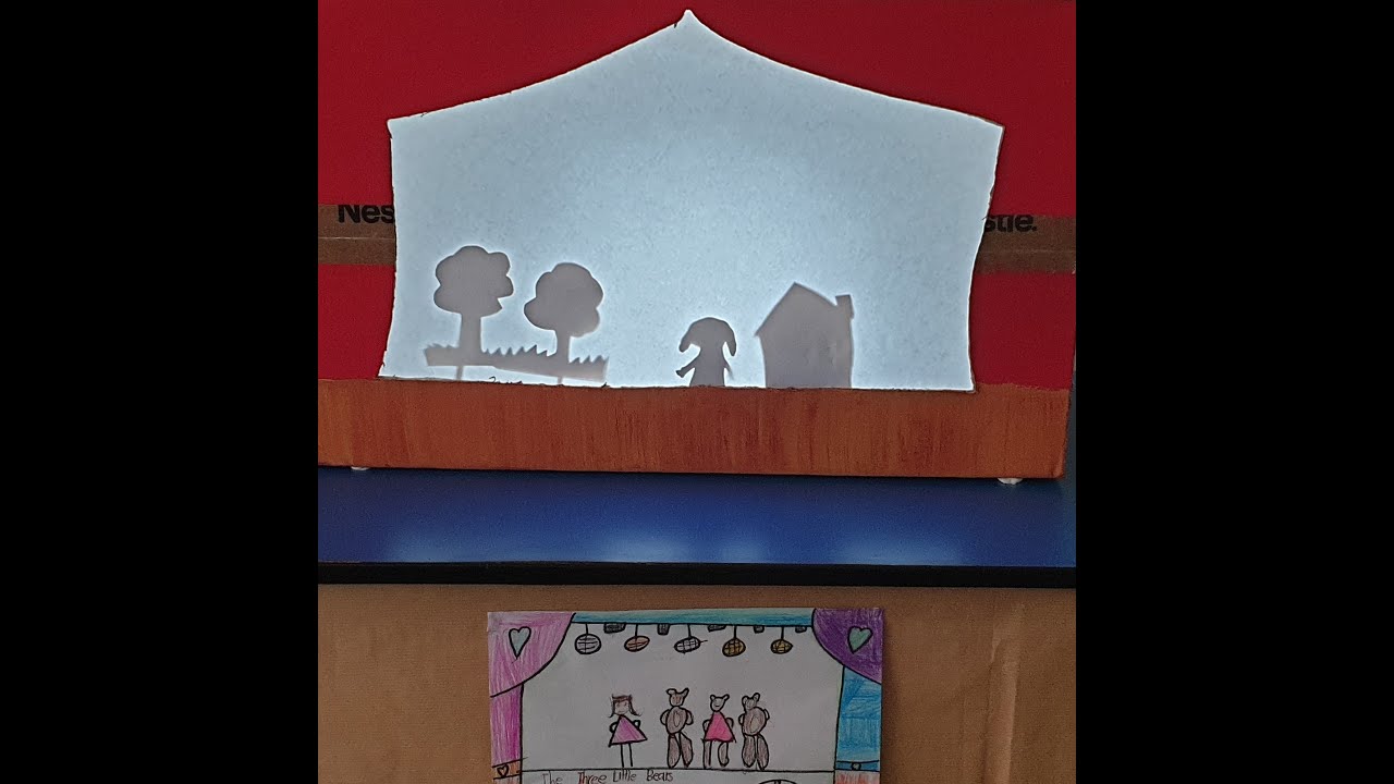 Goldilocks and the Three Bears Shadow Puppet - YouTube