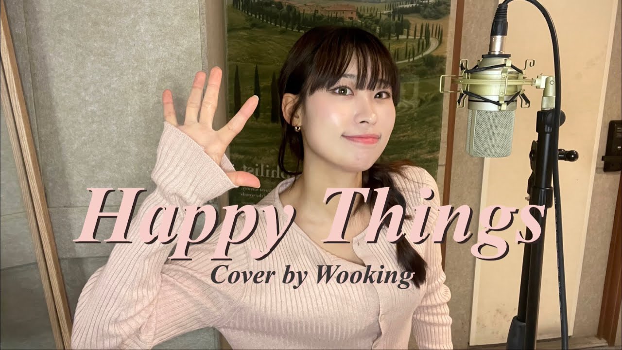 제이레빗(J Rabbit)-Happy Things🌸🐰Cover by 연욱(Wooking) - YouTube