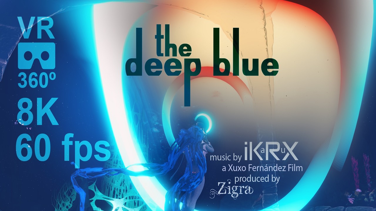 The Deep Blue VR 360º 8K 60fps - YouTube