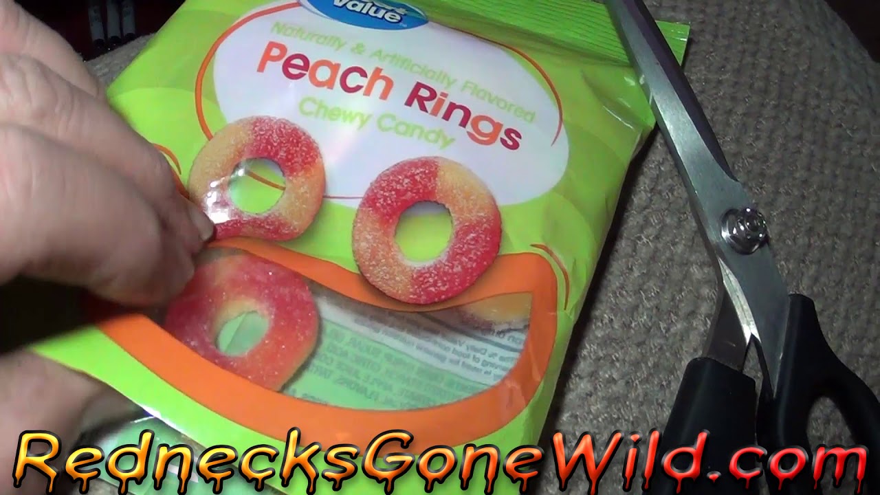 Peach Rings Are Not Peach - YouTube
