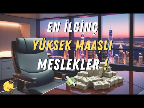 En İlginç ve Yüksek Maaşlı Meslekler! 💰 💸