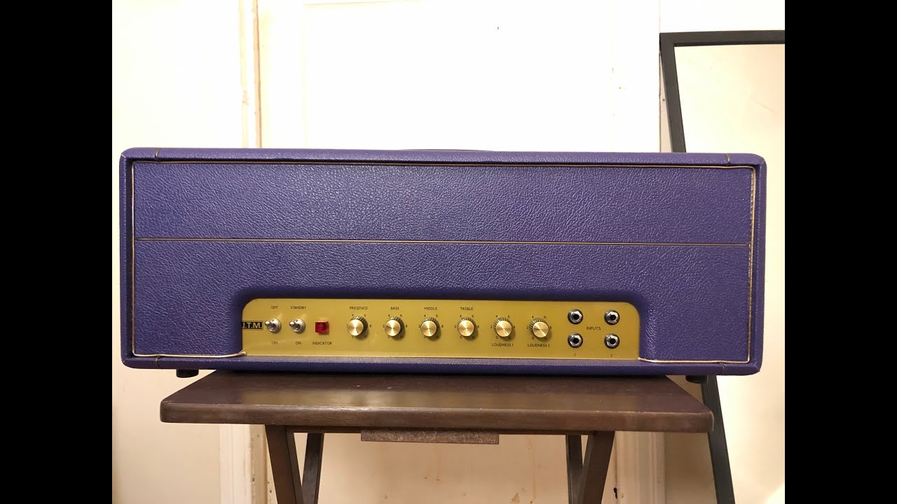 Marshall JTM 50 Black Flag Plexi '67 Clone - YouTube