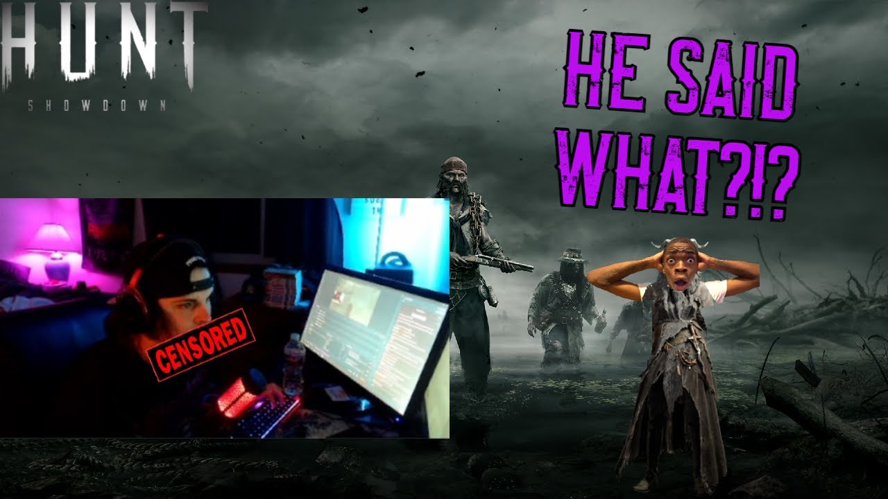 This Hunt Streamer Called Me A No No Word In Hunt: Showdown - YouTube