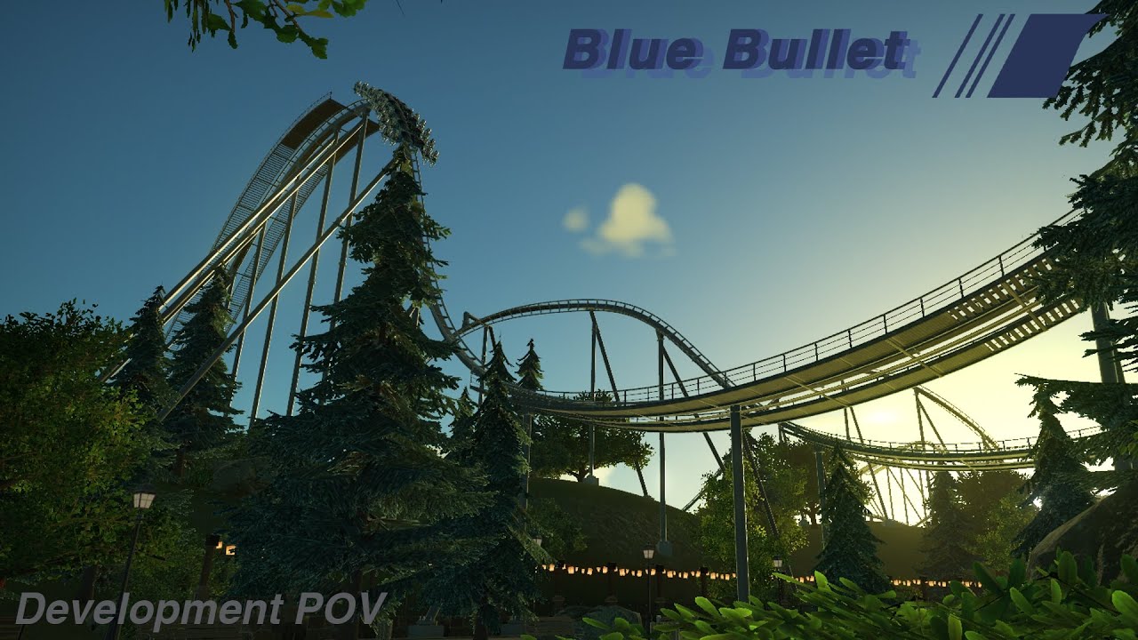 Blue Bullet | Planet Coaster Project - YouTube