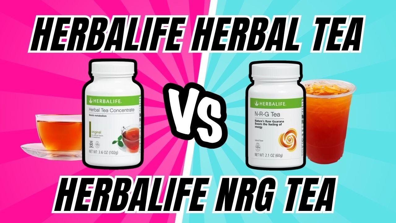 Herbalife Herbal Tea Concentrate Vs NRG Tea: The SHOCKING Differences ...