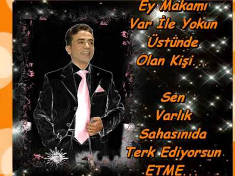 Ufuk YEŞİLGÜL - Etme