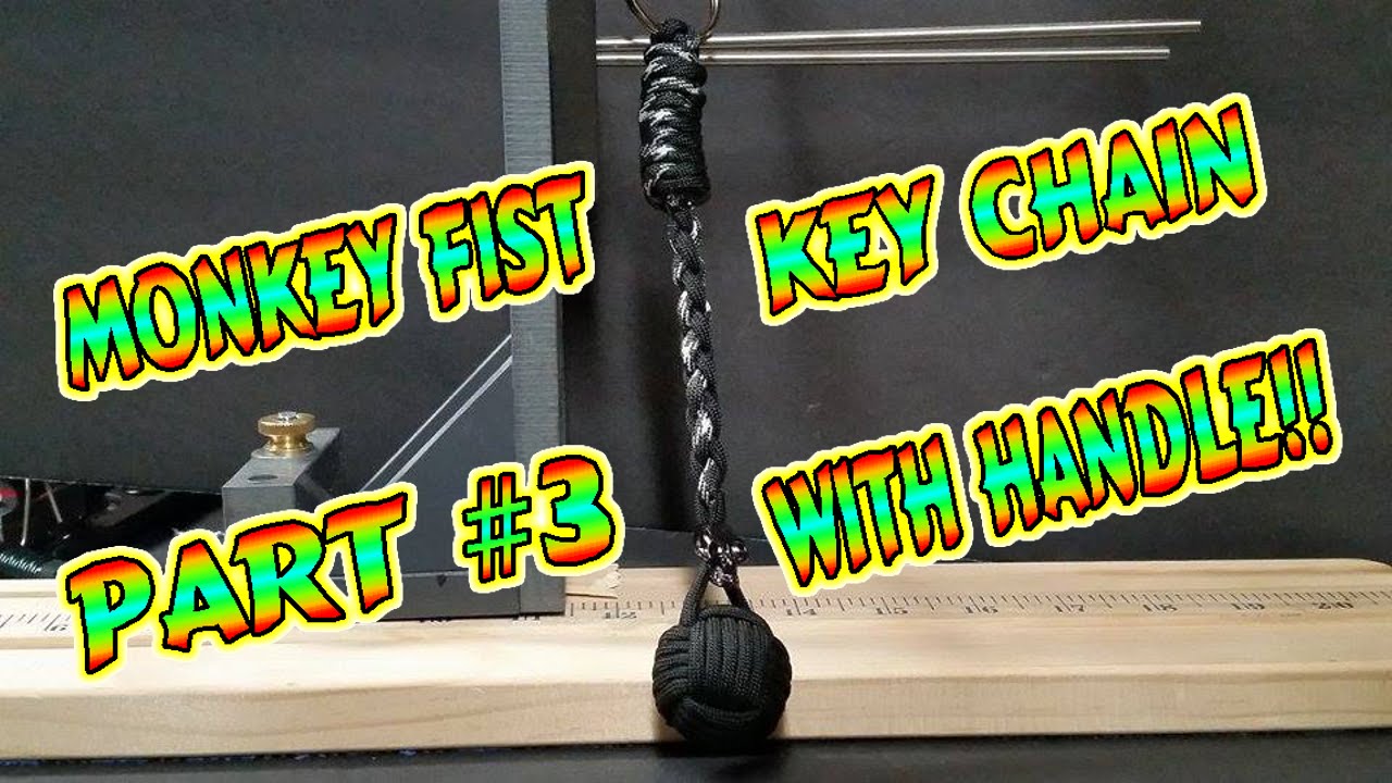 Monkey fist finish Part #3 - YouTube