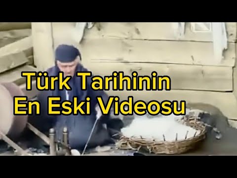 Tarihimizin En Eski  Video Kamera Görütüsü Türk Tarihinin En Eski Videosu