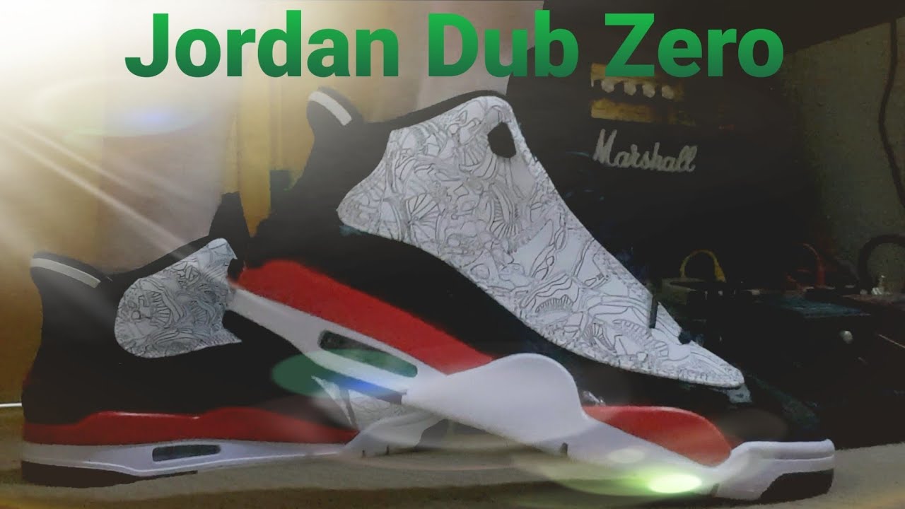 Unboxing Jordan Dub Zero Super Cool Shoes - YouTube