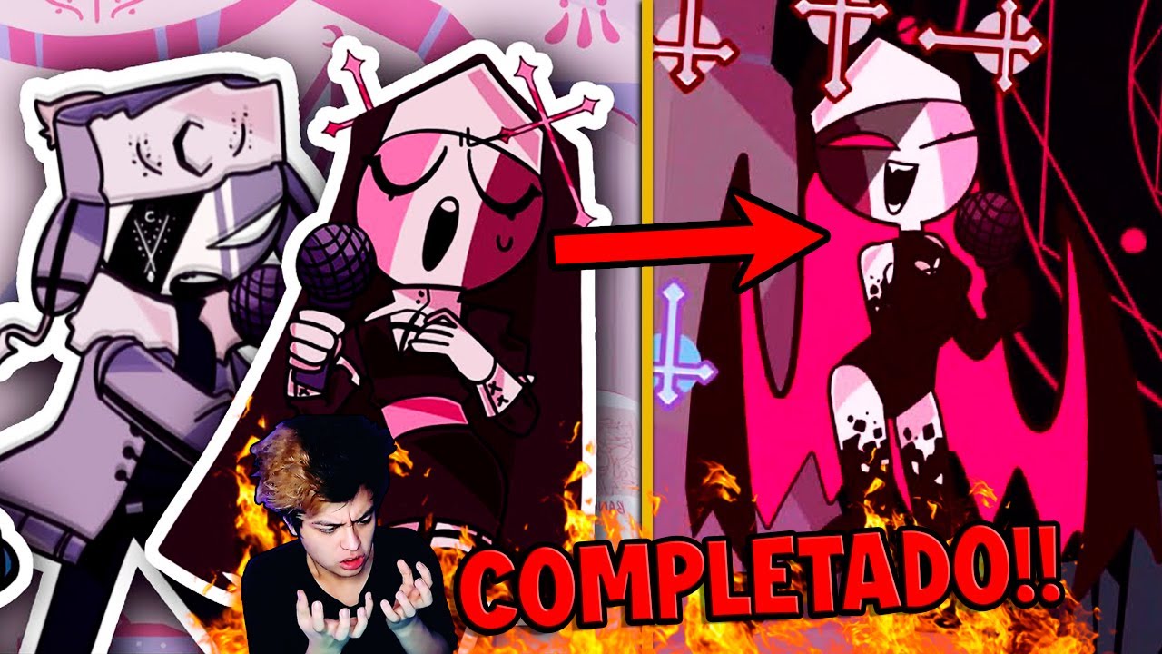 ME PASE el MOD de SARVENTE en TODAS sus FASES en FNF - YouTube