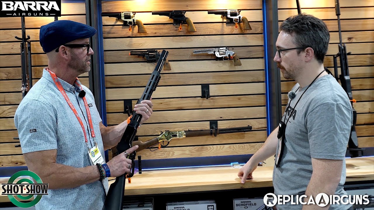 Replica Airguns SHOT Show 2026 Barra Booth - YouTube