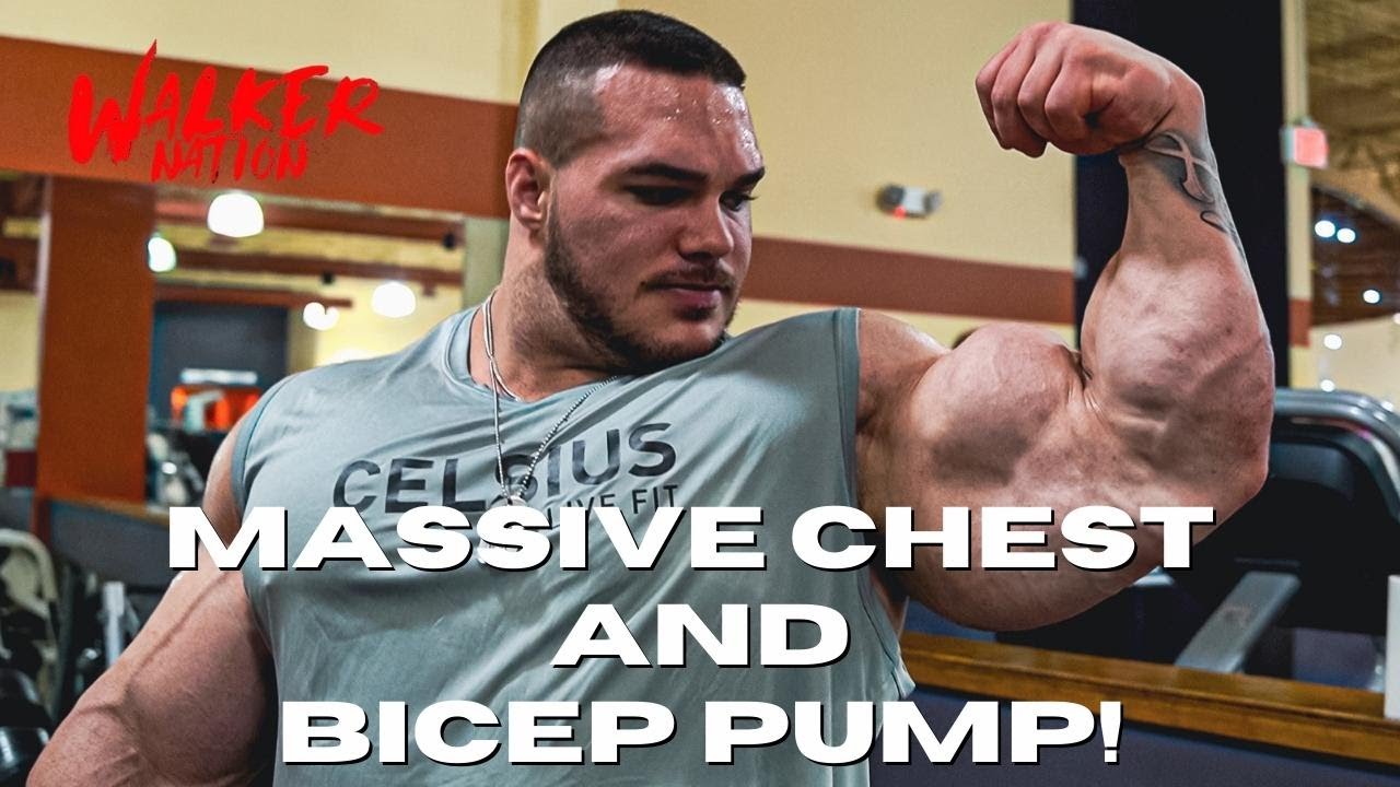 Nick Walker Massive Chest And Bicep Gains Offseason Youtube