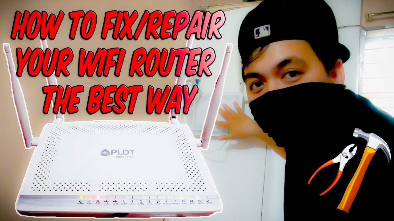 HOW TO REPAIR/FIX YOUR WIFI ROUTER THE BEST WAY - YouTube