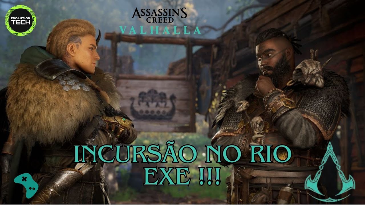 Assassin's Creed Valhalla - Incursão no Rio EXE !!! [ PC - Playthrough ...