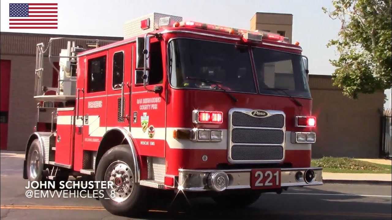 Full House Response - SBCoFD Station 221 - YouTube