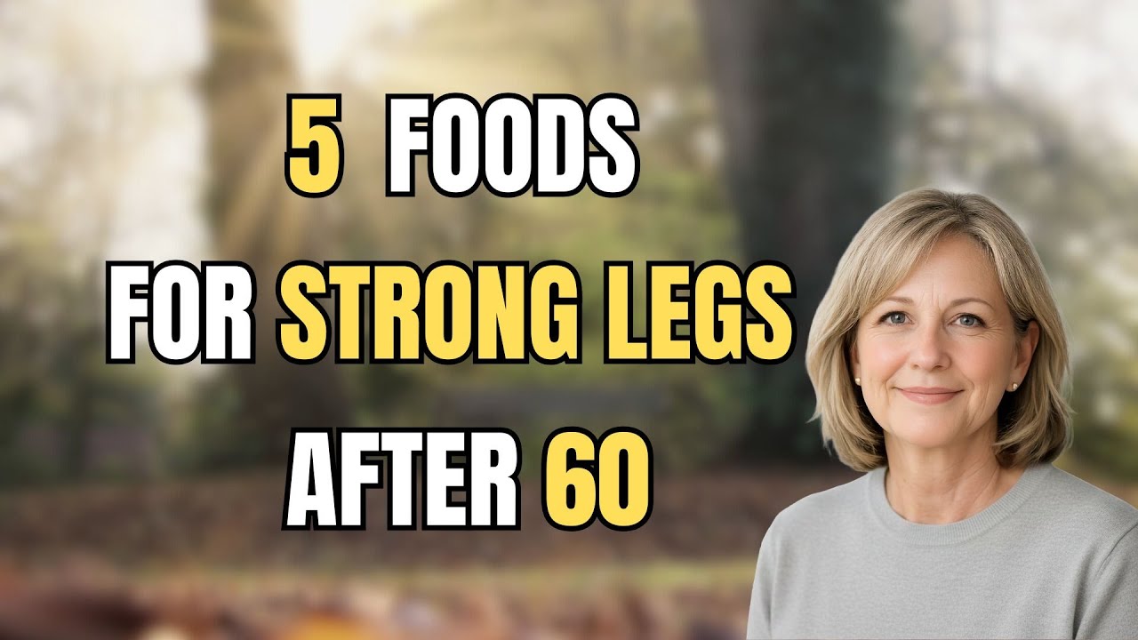 5 Foods for Strong Legs After 60 (Stay Steady Longer) - YouTube