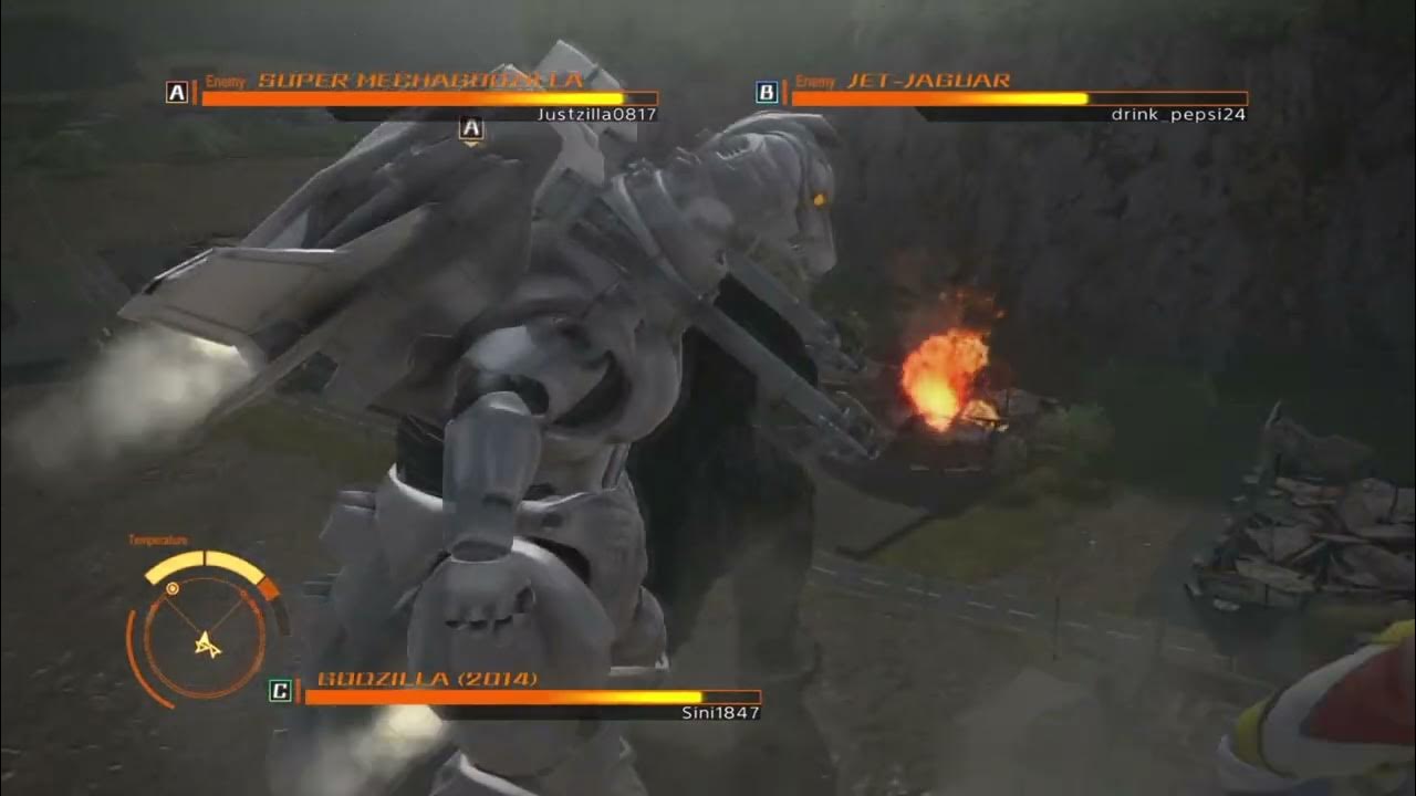 GODZILLA PS4 : Godzilla 2014 vs Super MechaGodzilla vs Jet-Jaguar - YouTube