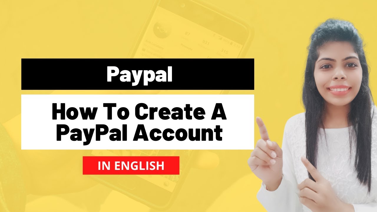 How To Create A Paypal Account Live Demo Step By Step Youtube