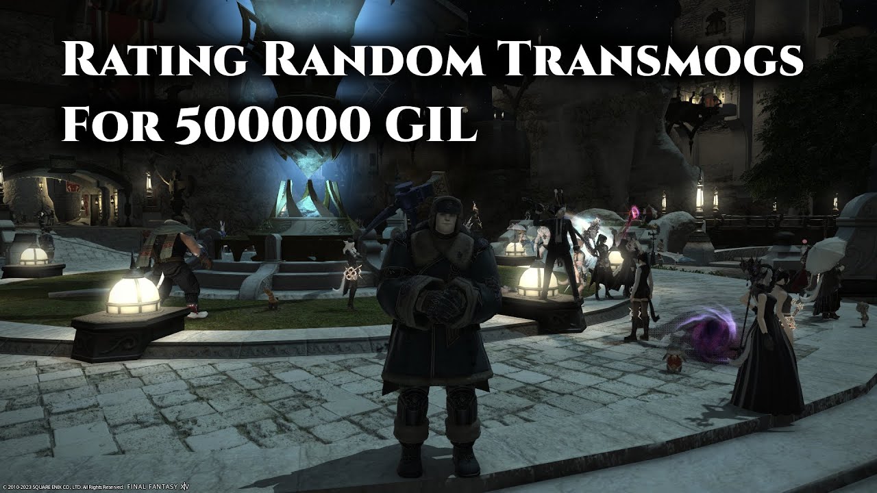 FFXIV Rating Random Transmogs Winner Gets 500000 Gil - YouTube