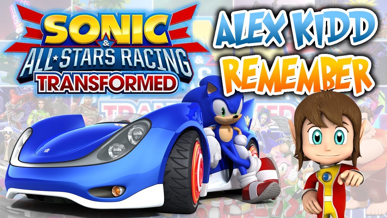 Alex Kidd [All-Star Theme Speed Up] - Sonic & All-Stars Racing ...