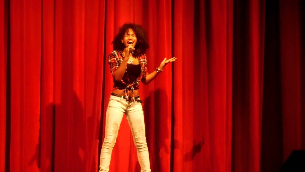 Me (Maya Alexander) performing Mama Knows best :) CWHS talent show ...