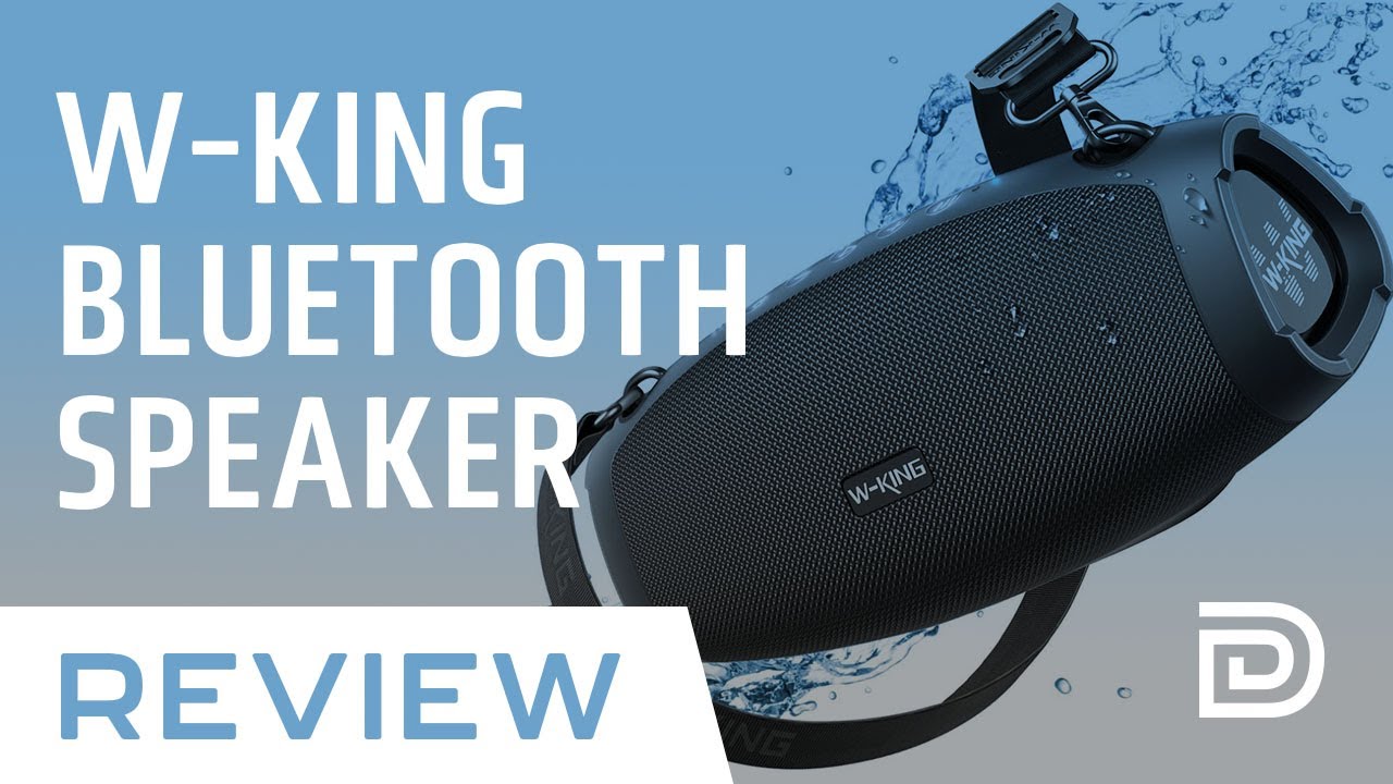 Blueooth Speaker Review // W-KING 70W Bluetooth 5.0 Portable Speaker ...