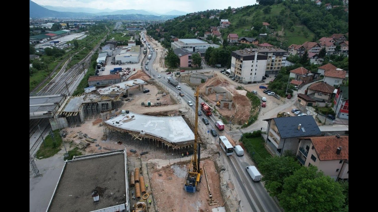 Boljakov Potok -Intenzivirani radovi na izgradnji kružnog vijadukta ...