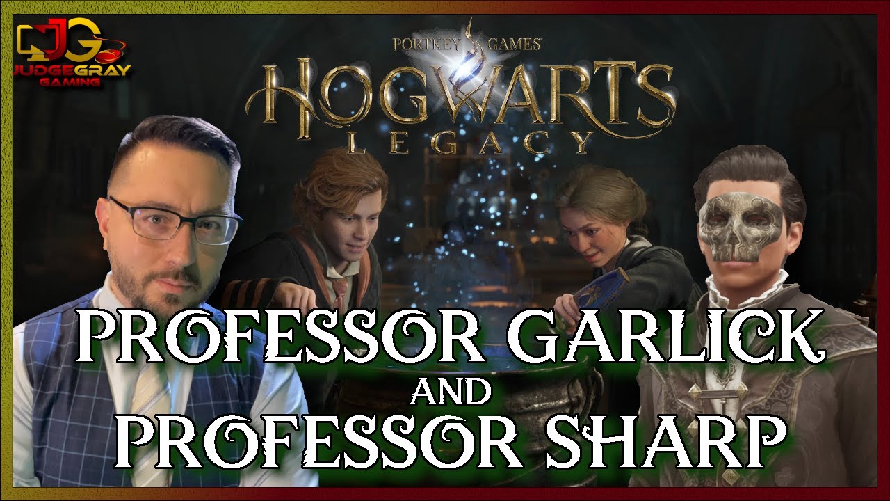 Meet Prof Garlick and Sharp - Episode 8 Hogwarts Legacy Hard mode - YouTube