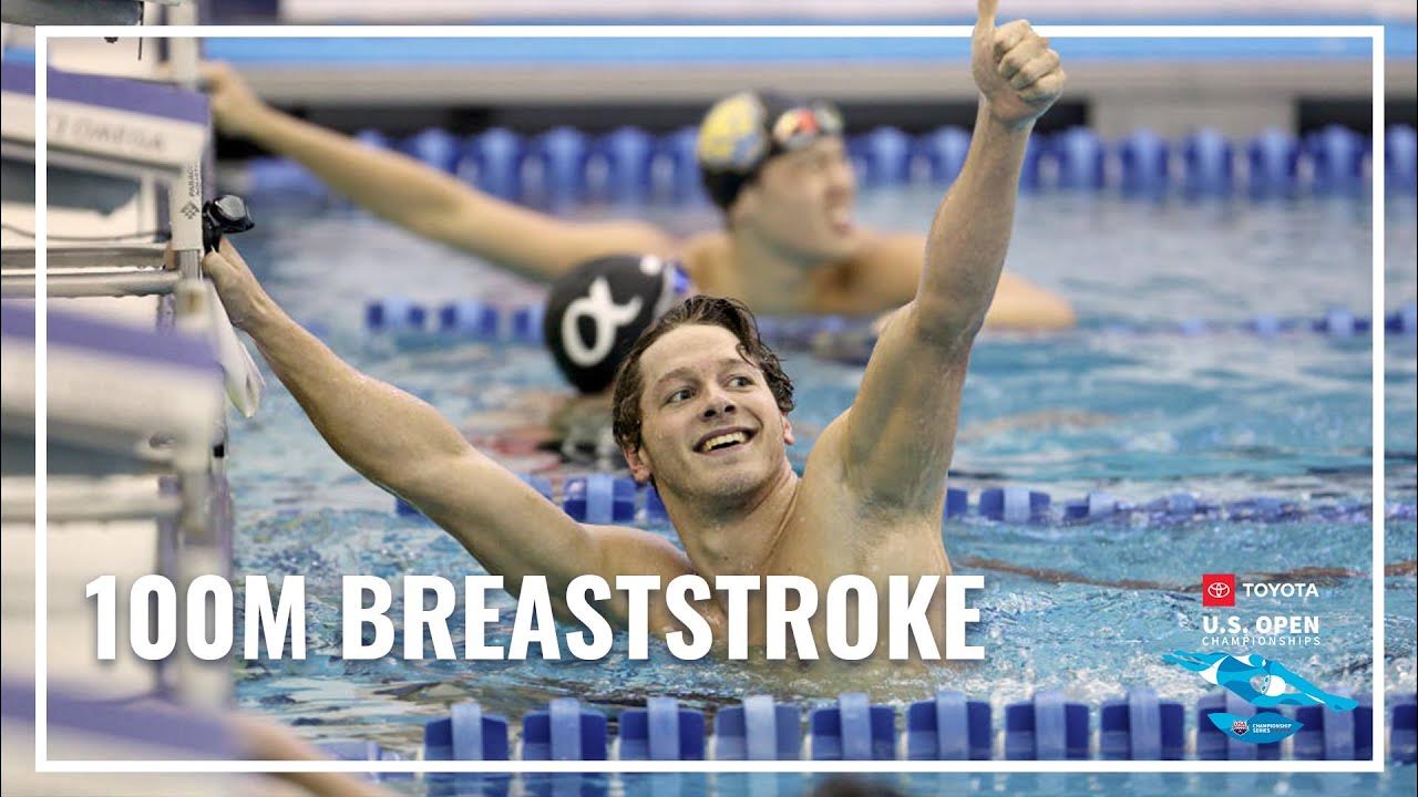 Usa Swimming Toyota Us Open Mens 100 Breaststroke Aleksas Savickas