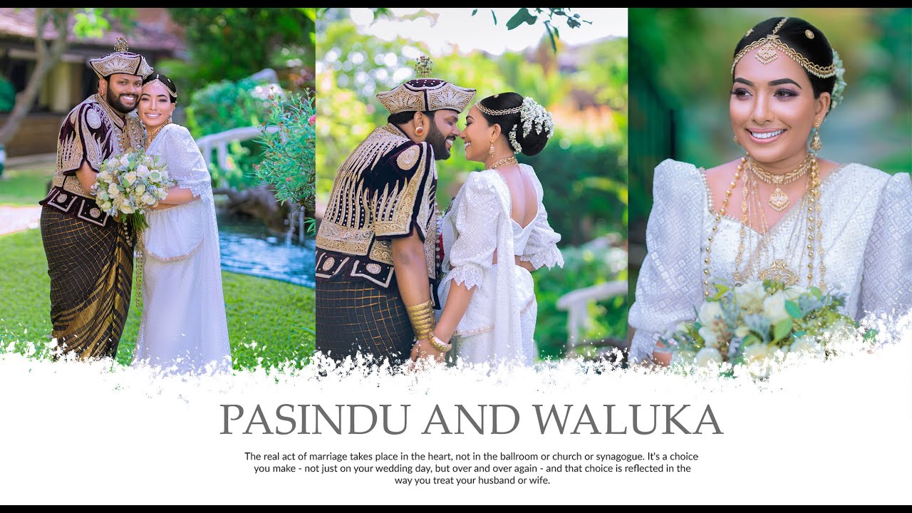 Pasindu and Waluka wedding day DA PHOTOGRAPHY - YouTube
