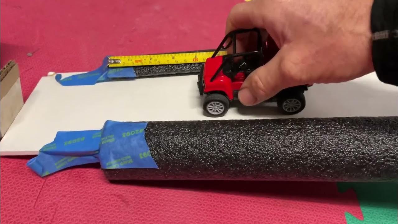 Newtons 3rd law egg protection device project - YouTube