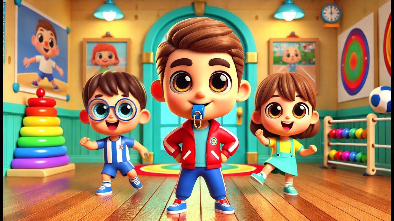 🎶 Head, Shoulders, Knees, and Toes! | Fun Kids’ Song & Nursery Rhyme ...