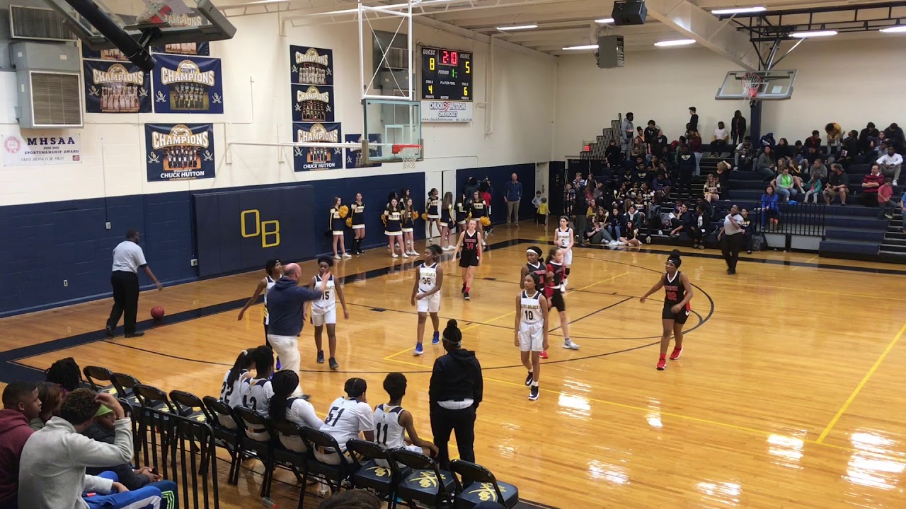 Center Hill Lady Mustangs Vs. Olive Branch Lady Conquistadors - YouTube