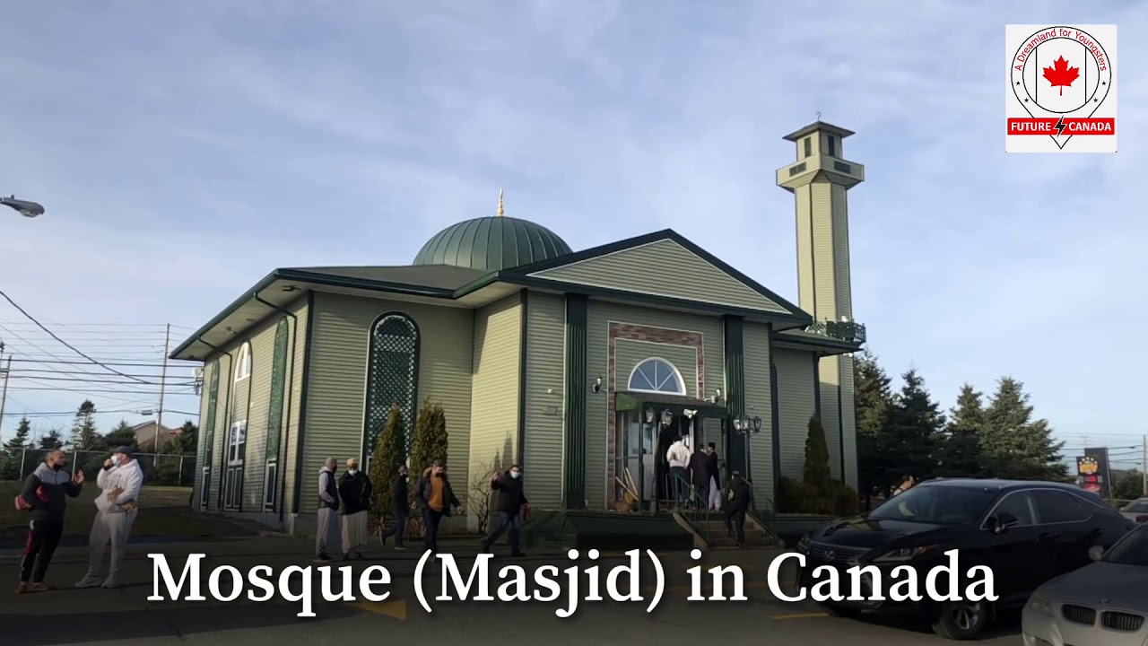 Canada ki aik Khubsurat Masjid (Mosque in Canada) - YouTube