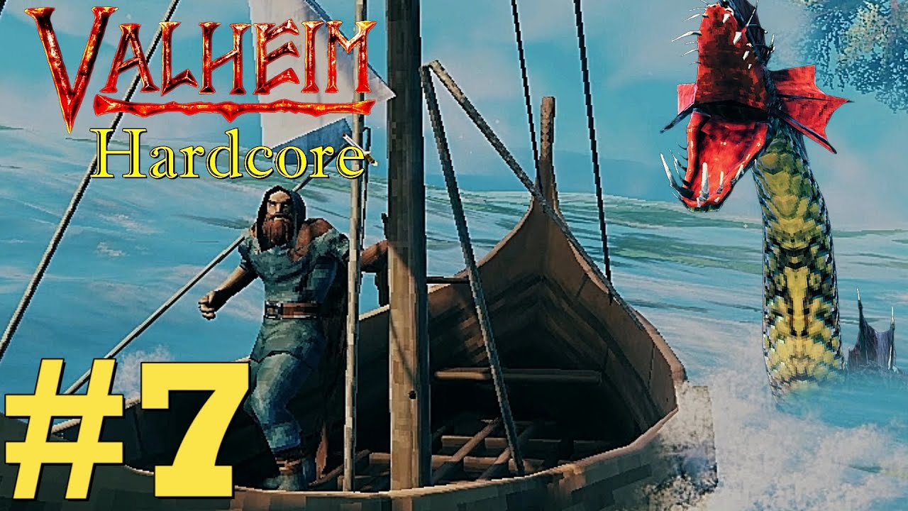 Valheim Hardcore l In Search of Leviathans & Sea Serpents 🌊 - YouTube