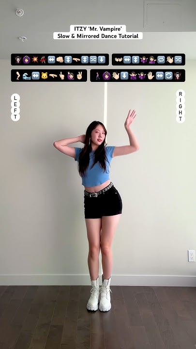 ITZY ‘Mr. Vampire’ Slow & Mirrored Dance Tutorial 🧛🏻‍♀️🖤 #itzy #mrvampire #dancetutorial - YouTube