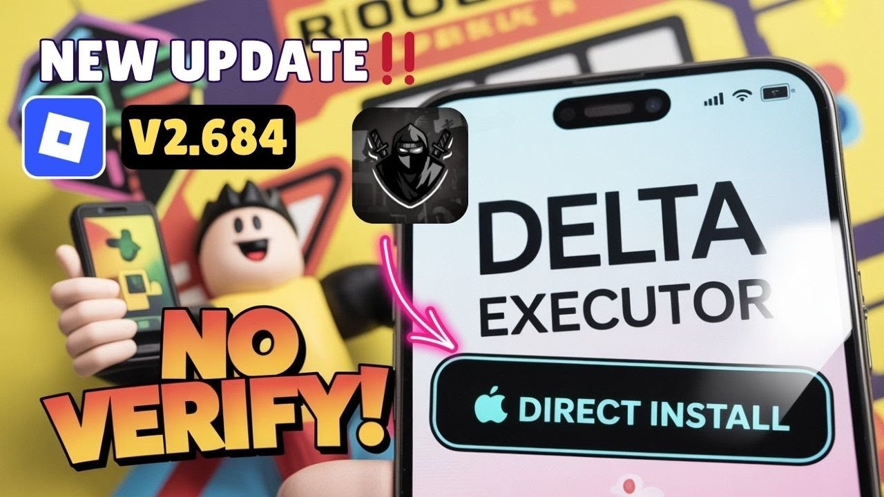 Install Delta Executor Mobile for iOS (v2.684) No Verification | Delta ...
